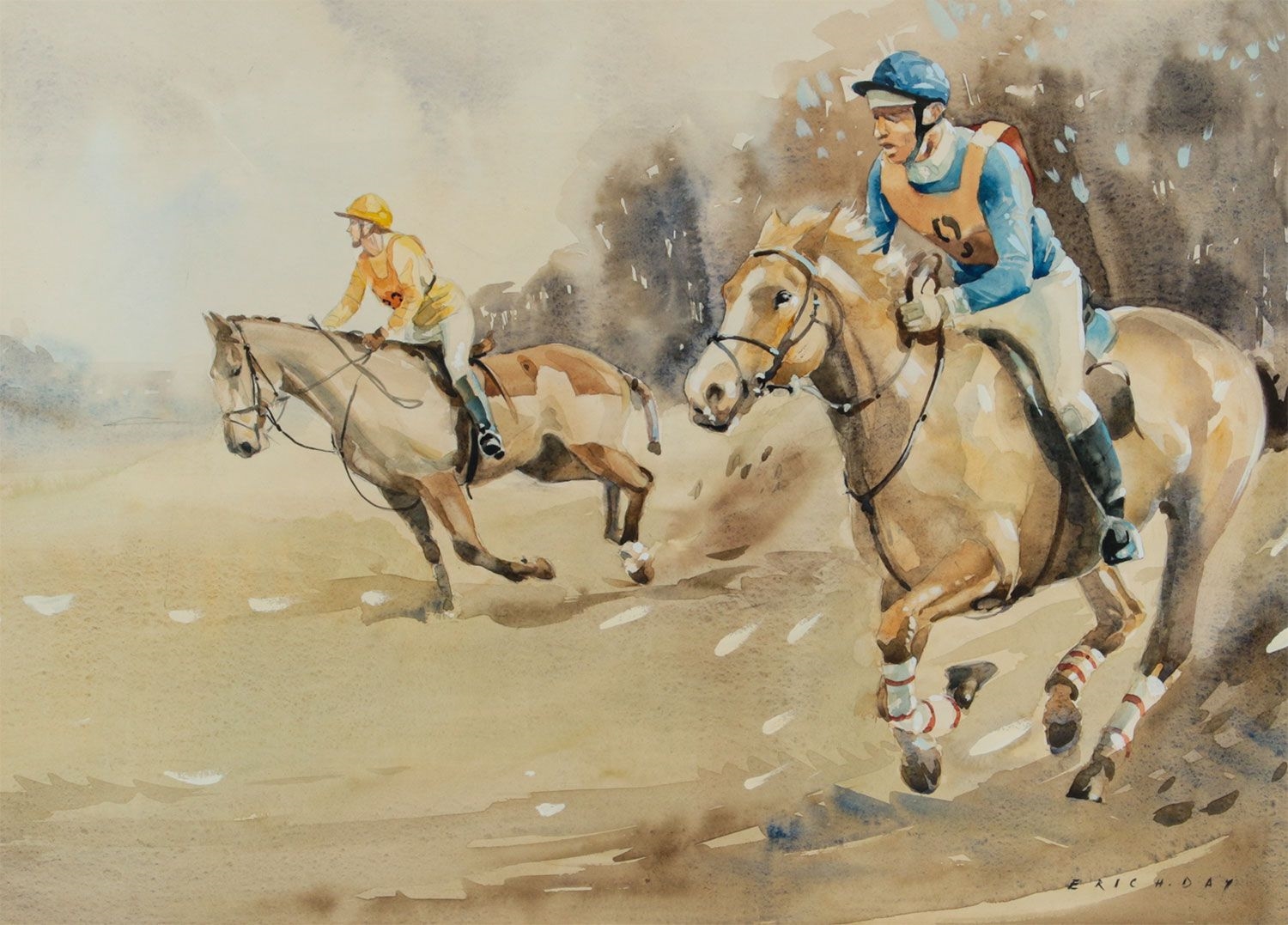 Eric Halliday | POINT TO POINT RACES | MutualArt