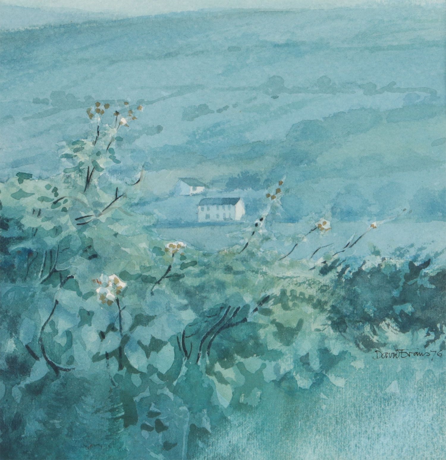 David Evans | FARMHOUSE IN THE MOURNES | MutualArt