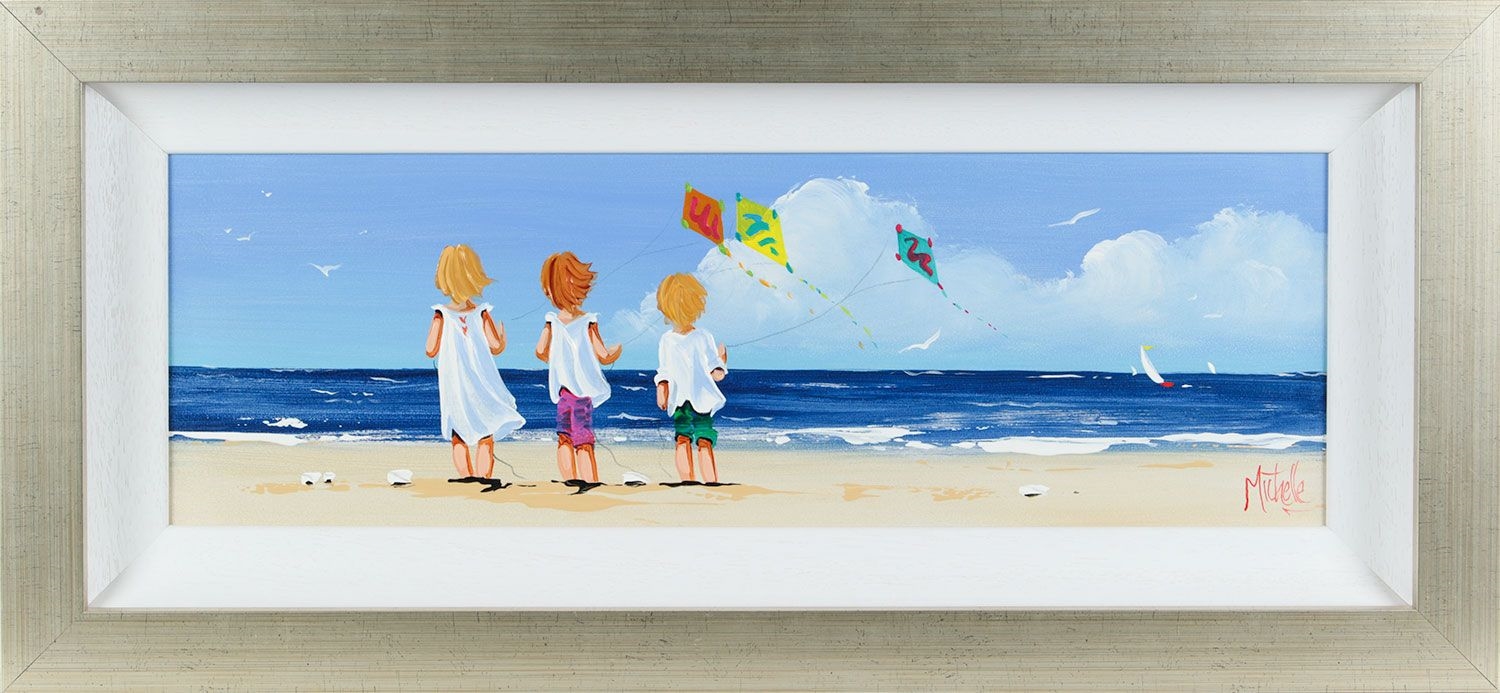 Michelle Carlin | PALS ON THE BEACH | MutualArt