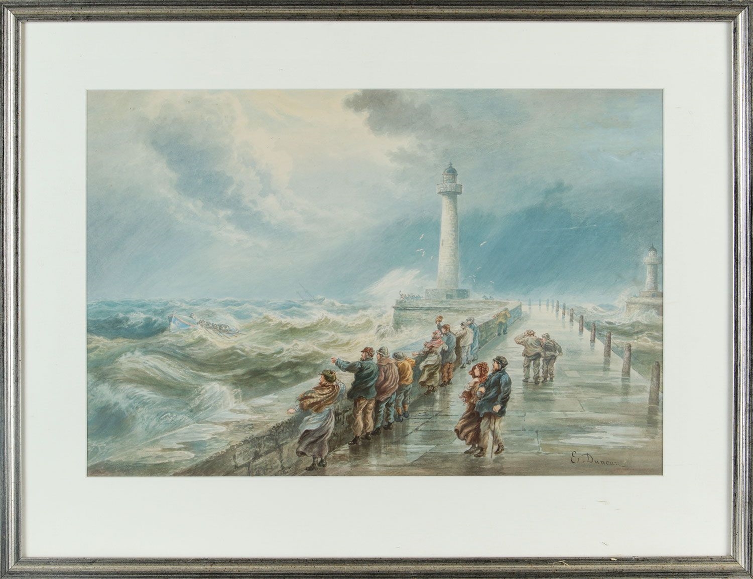 Edward Duncan | THE LIFEBOAT | MutualArt