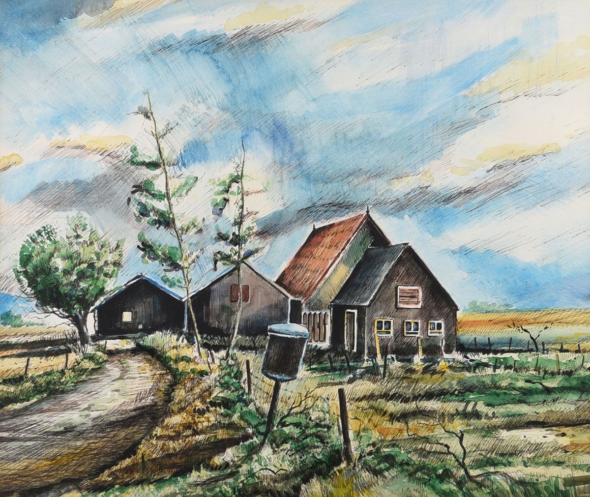 Ken Riddles | FARM BUILDINGS | MutualArt