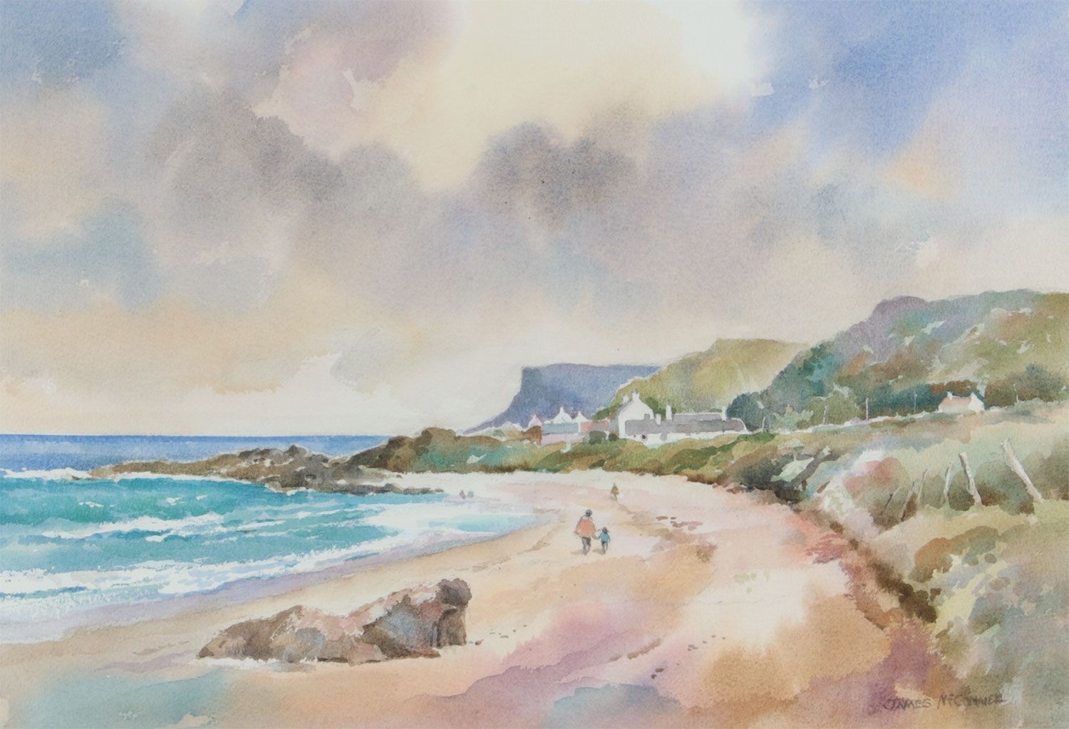 James McConnell | FAIRHEAD FROM BALLYCASTLE | MutualArt