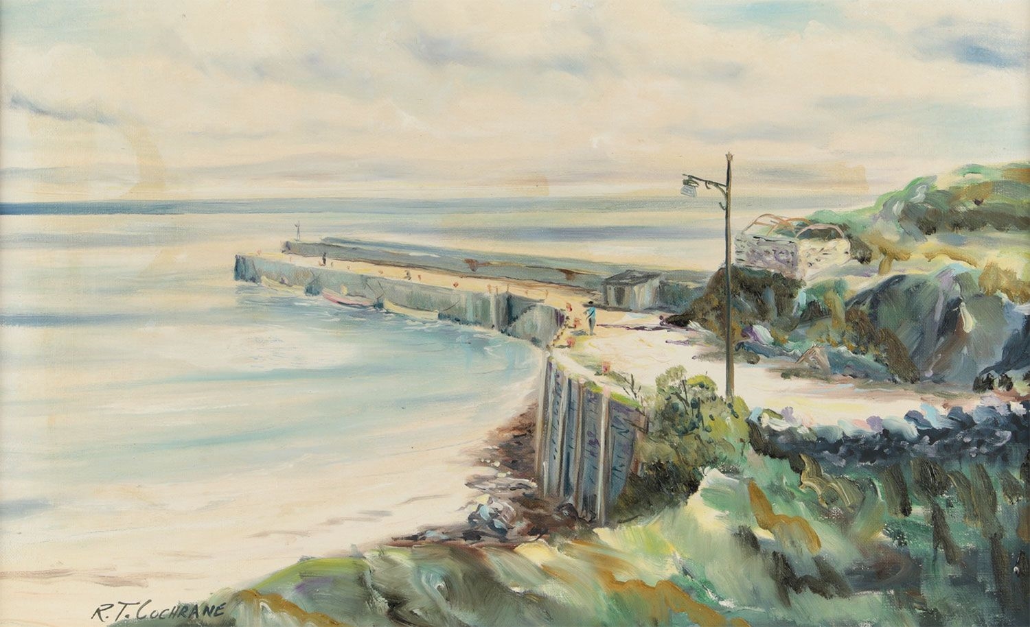 Robert Cochrane | AT THE PIER | MutualArt