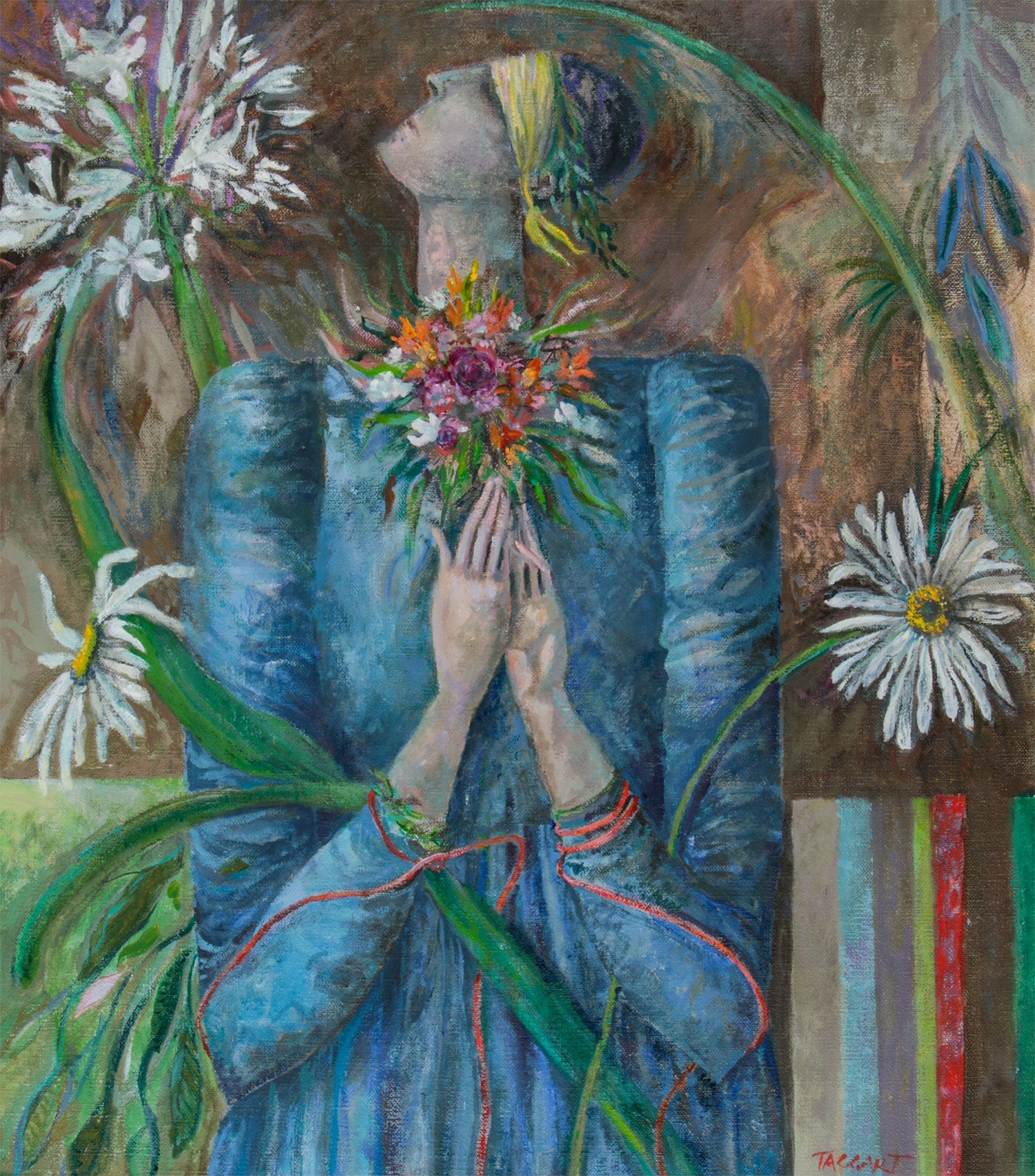 Elizabeth Taggart | PIERROT OF THE FLOWERS | MutualArt