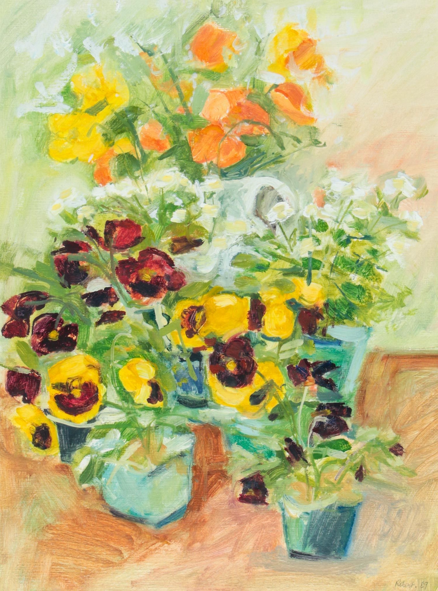 Robert Bottom | WELSH POPPIES | MutualArt