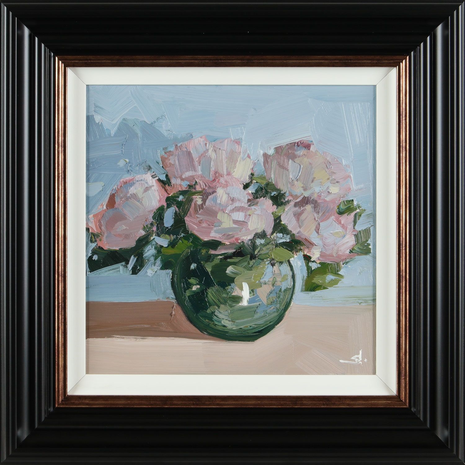 Vivek Mandalia | PINK PEONIES | MutualArt