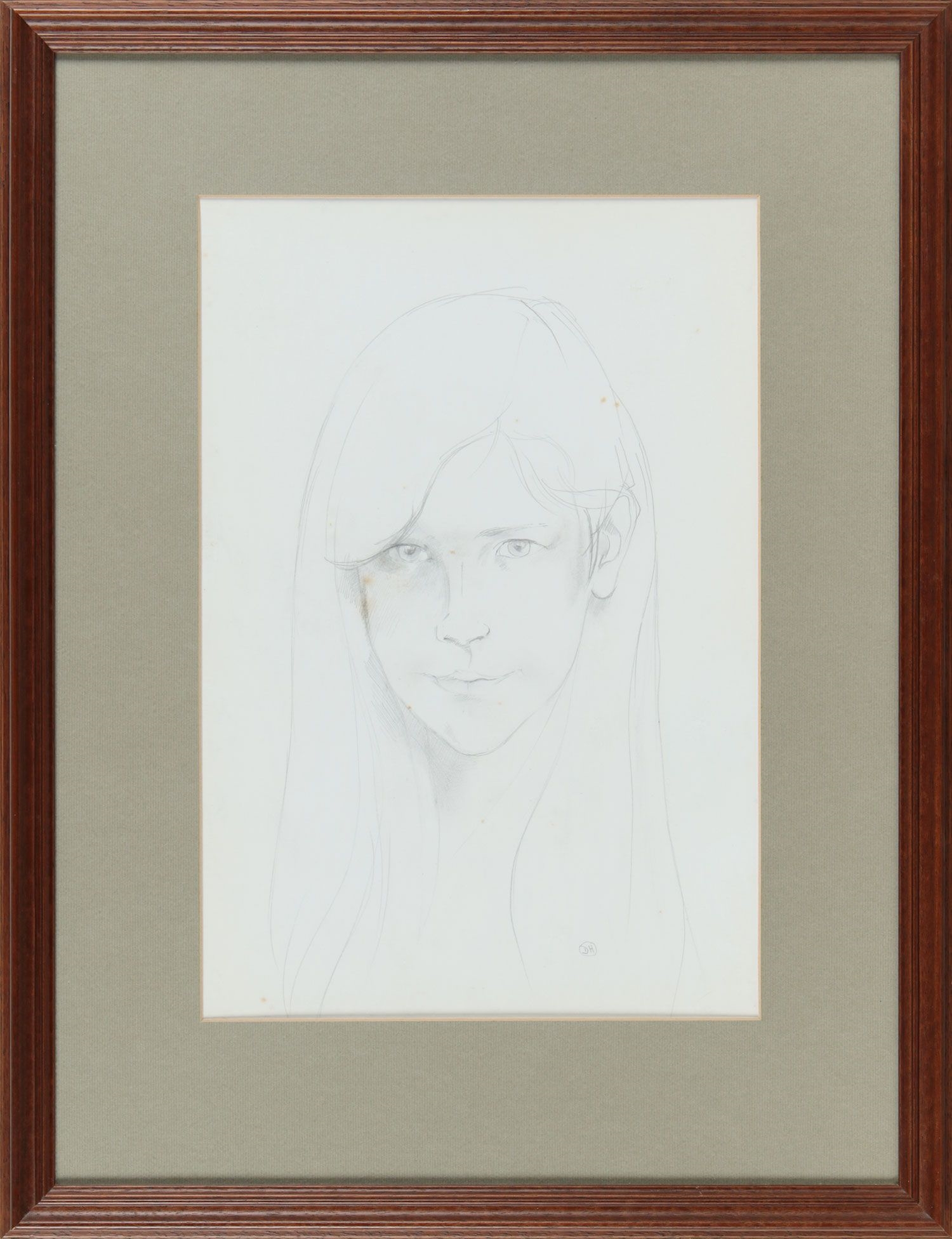 Derek Hill | PORTRAIT OF CHERYL | MutualArt