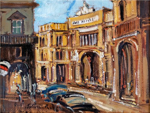 Antonio Asturi | Napoli Teatro San Carlo e Galleria Umberto | MutualArt