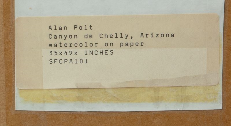 ALLEN POLT | Canyon De Chelly Arizona | MutualArt