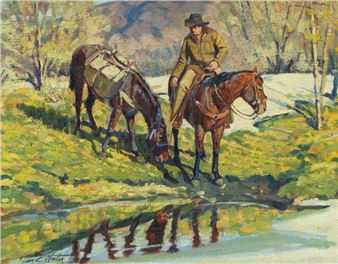 Jim Norton | Winter's Camp | MutualArt