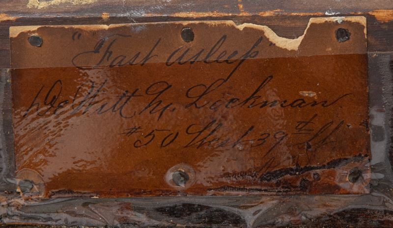Dewitt McClellan Lockman | Fast Asleep | MutualArt