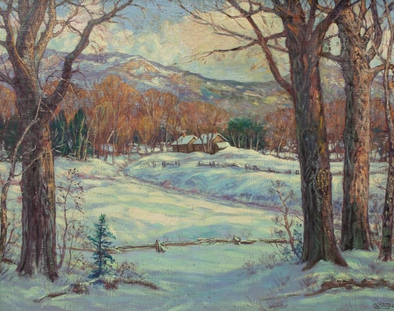 Alvin Stupe | Winter Landscape | MutualArt