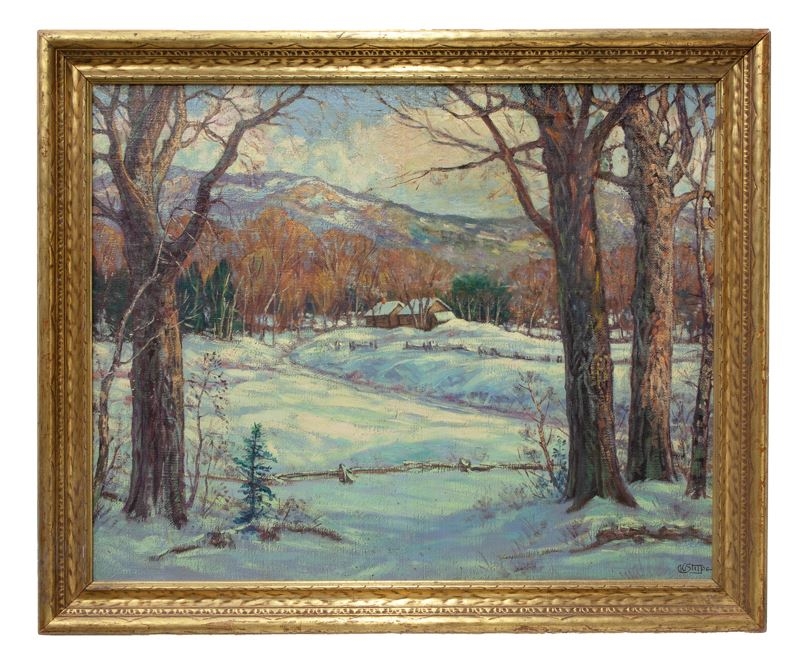 Alvin Stupe | Winter Landscape | MutualArt