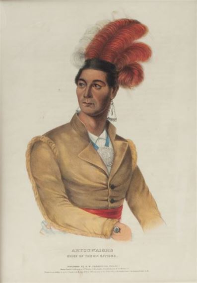 Thomas McKenney & James Hall | McKenney & Hall Native American portrait ...