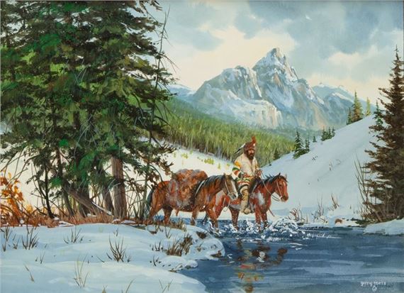Gerry Metz | The Mountain Man | MutualArt
