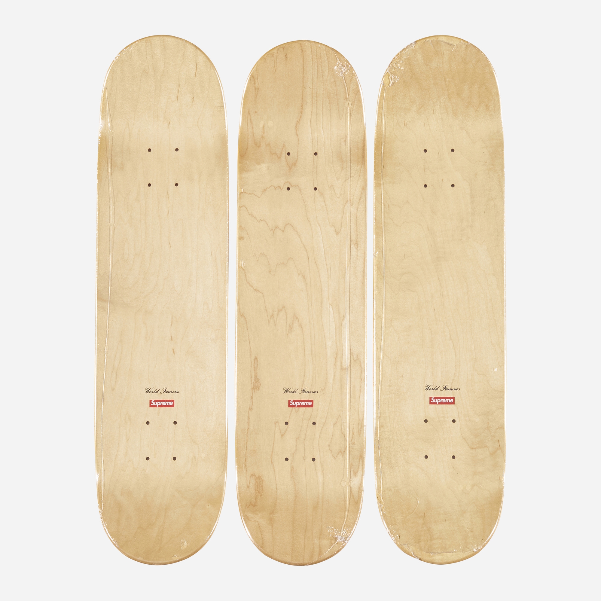 KAWS | Box Logo skateboard decks (2011) | MutualArt