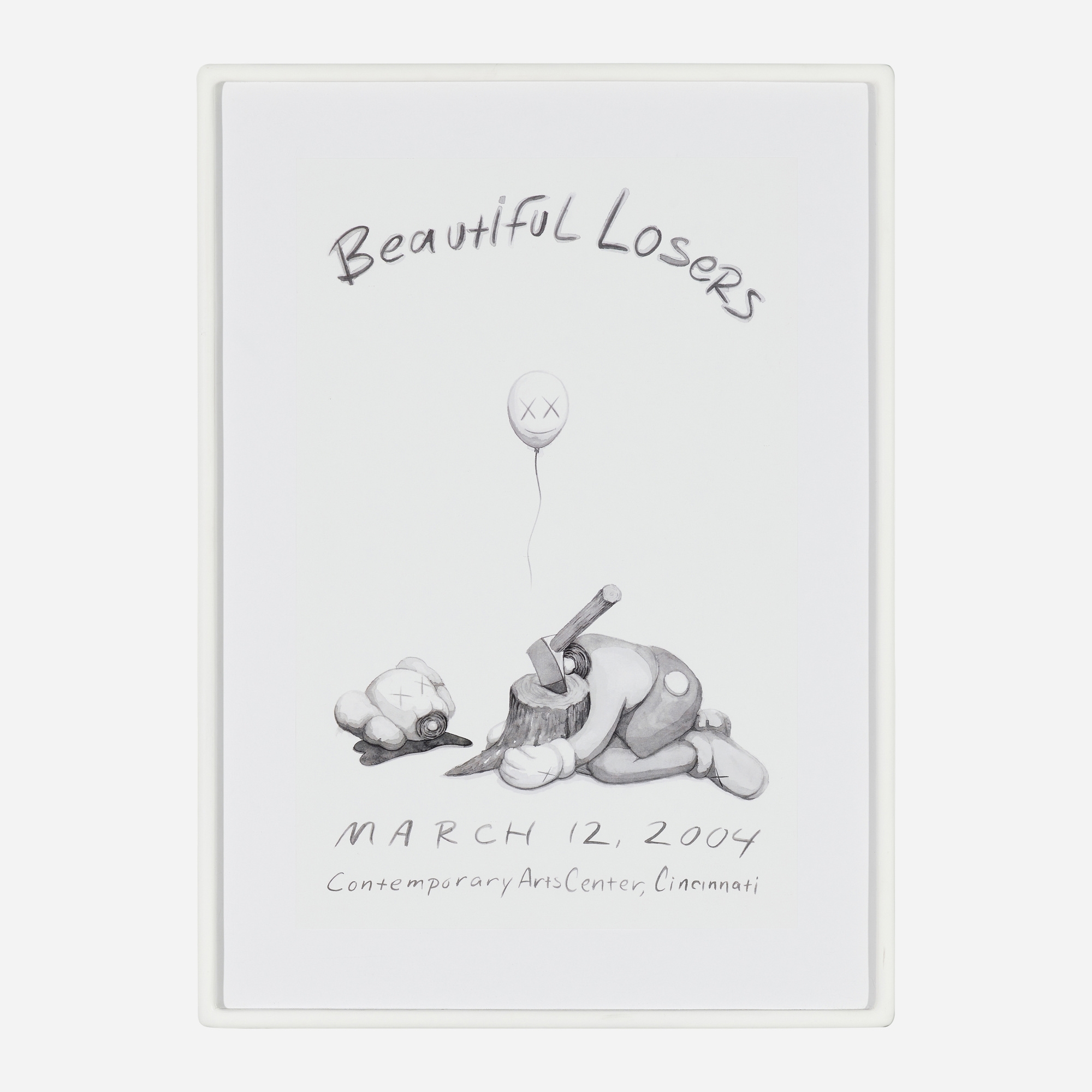 KAWS | Beautiful Losers exhibition poster (2004) | MutualArt