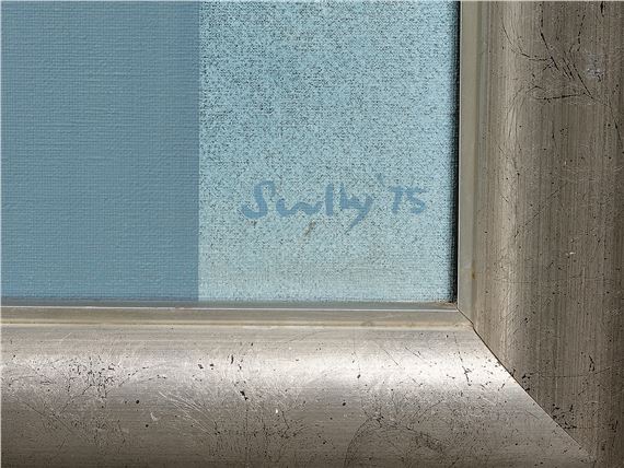 Larry Scully | ABSTRACT IN BLUE AND PINK (75) | MutualArt