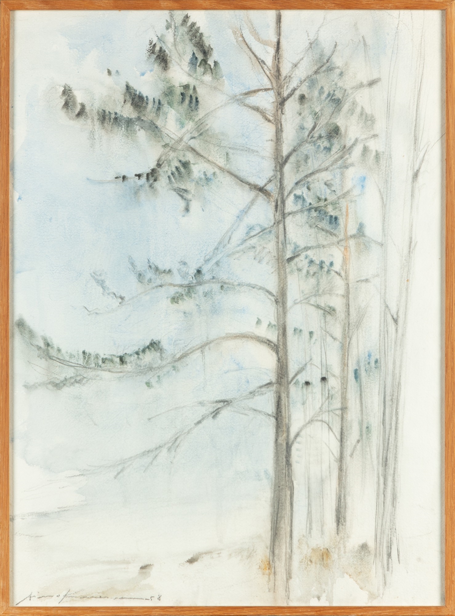 Aimo Kanerva | Mänty (1958) | MutualArt