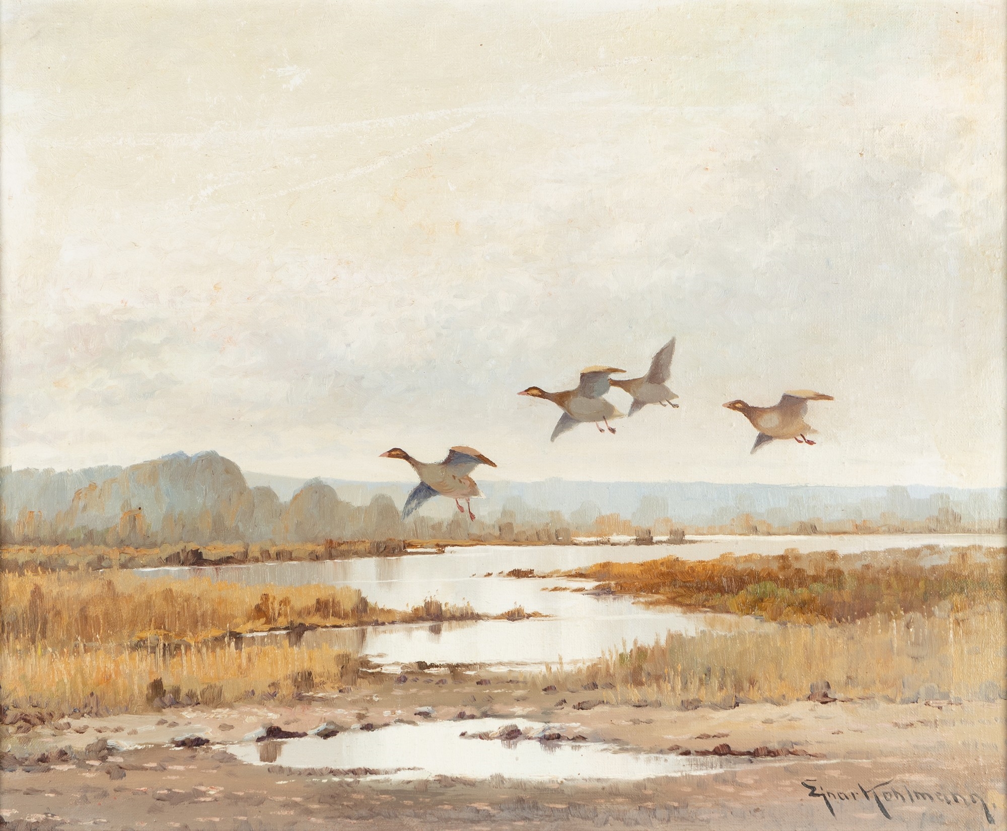Ejnar Kohlmann | Wood grouse | MutualArt