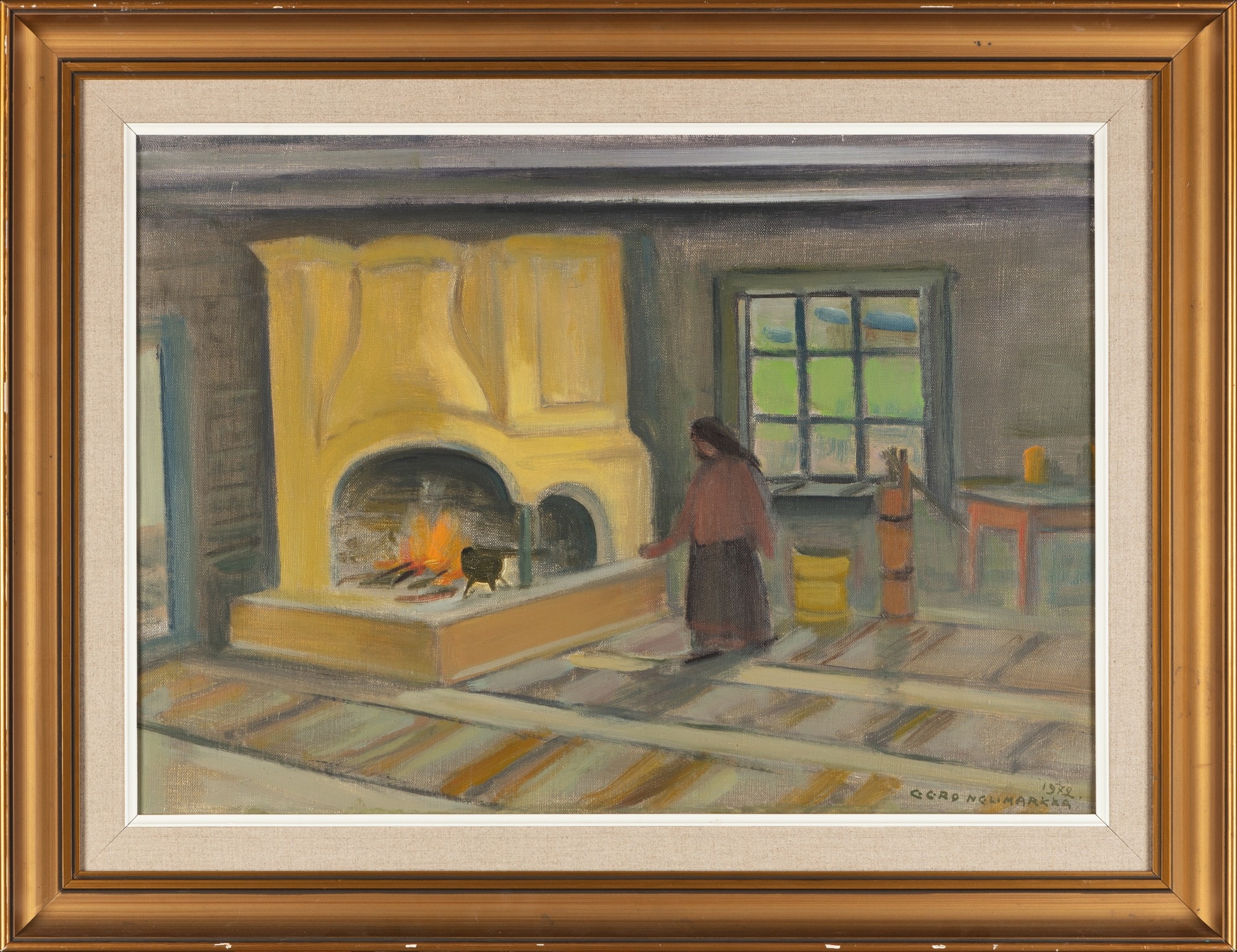 Eero Nelimarkka | Interior (1972) | MutualArt
