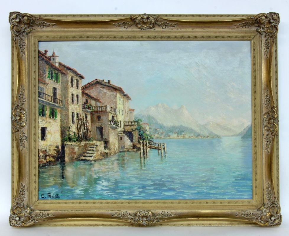 Constantino Proietto | Gandria on the Lake Lugano | MutualArt