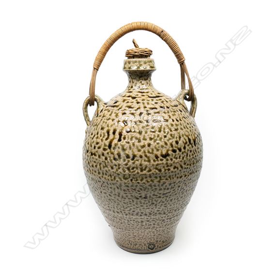 Mirek Smisek | Mirek Smisek salt glazed flagon | MutualArt