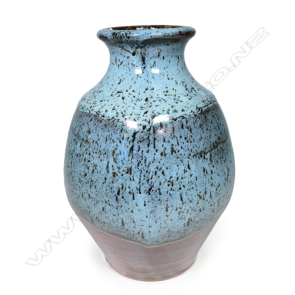 Peter Stichbury | Peter Stichbury chun and tenmoku glazed vase | MutualArt