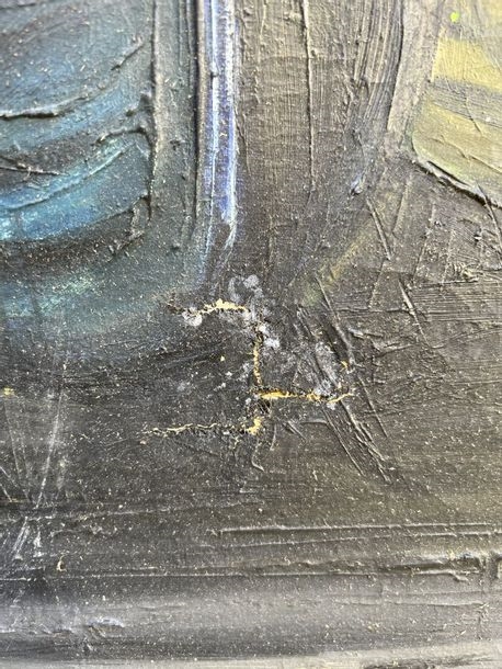 Régis de Bouvier de Cachard | Gondola in repair. (1957) | MutualArt