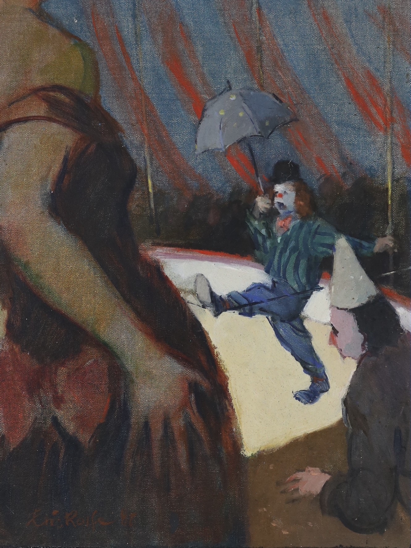 Eric Rolfe | Circus clowns | MutualArt