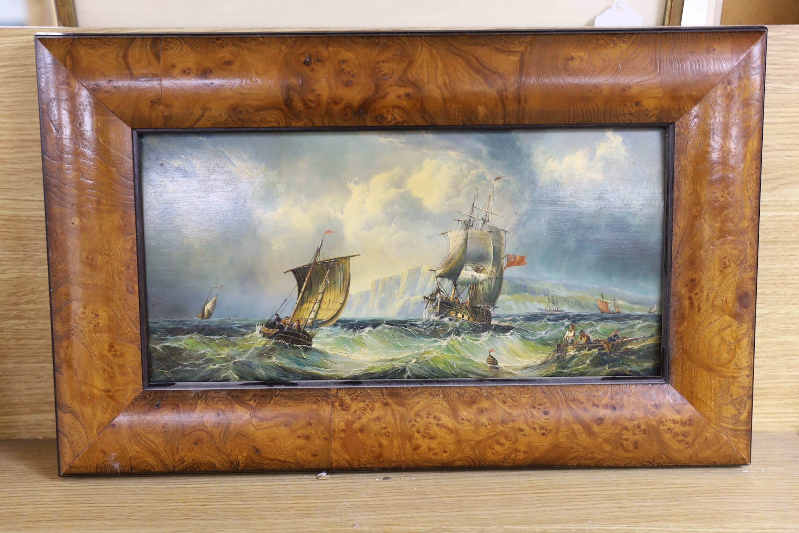 William Edward Webb | Shipping off the coast | MutualArt