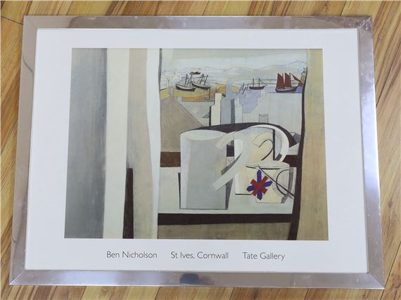 Ben Nicholson | A Tate Gallery poster for Ben Nicholson | MutualArt