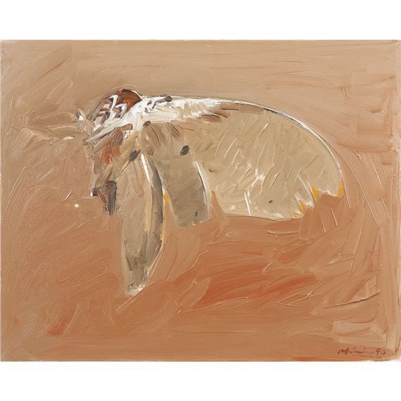 Nathan Oliveira | Untitled from the Windhover series (1990) | MutualArt