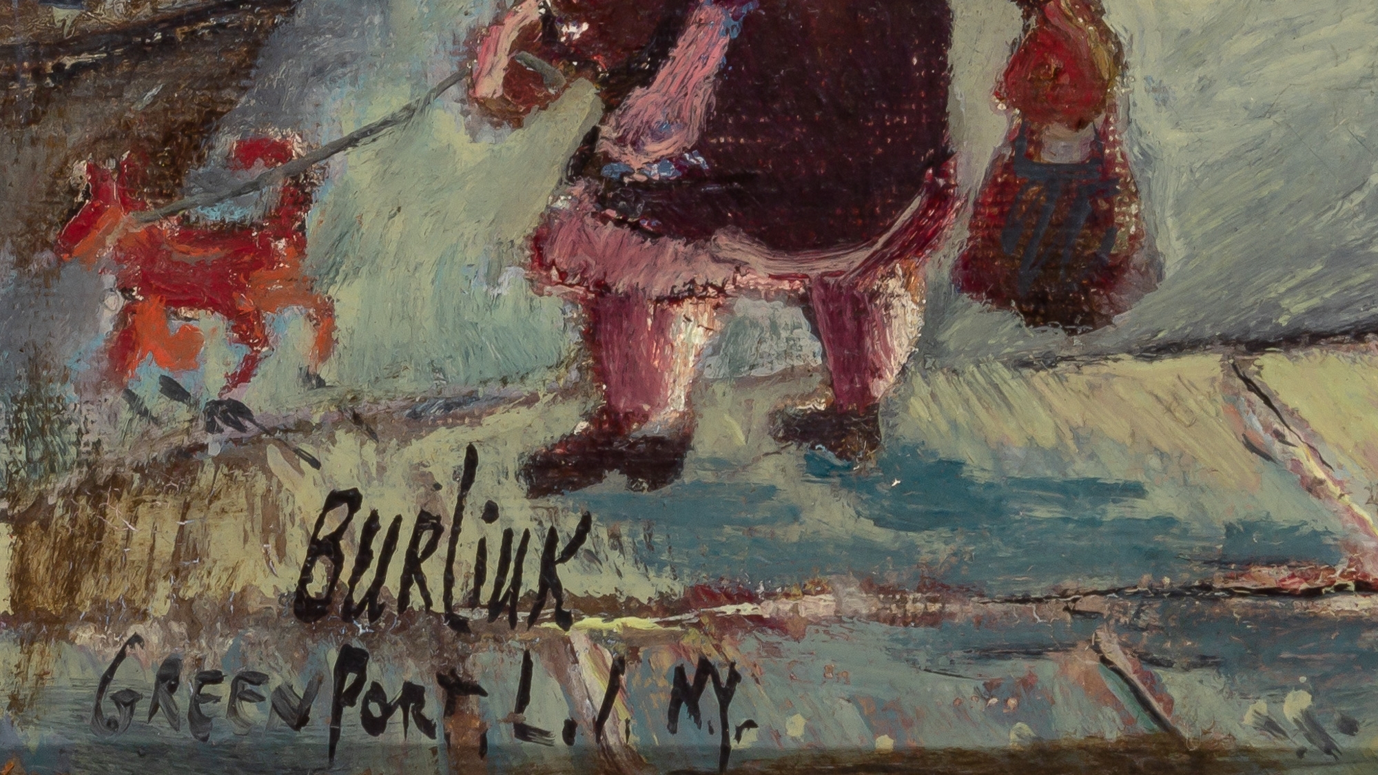 David Burliuk | Greenport (1945) | MutualArt