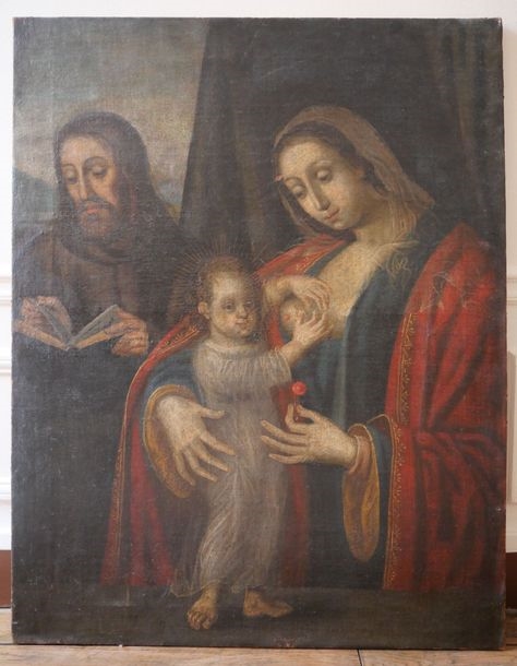 French School, 17th Century | Holy Family | MutualArt