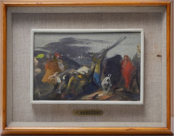 Pietro Annigoni | Sketch of the Vita painting. (1961) | MutualArt