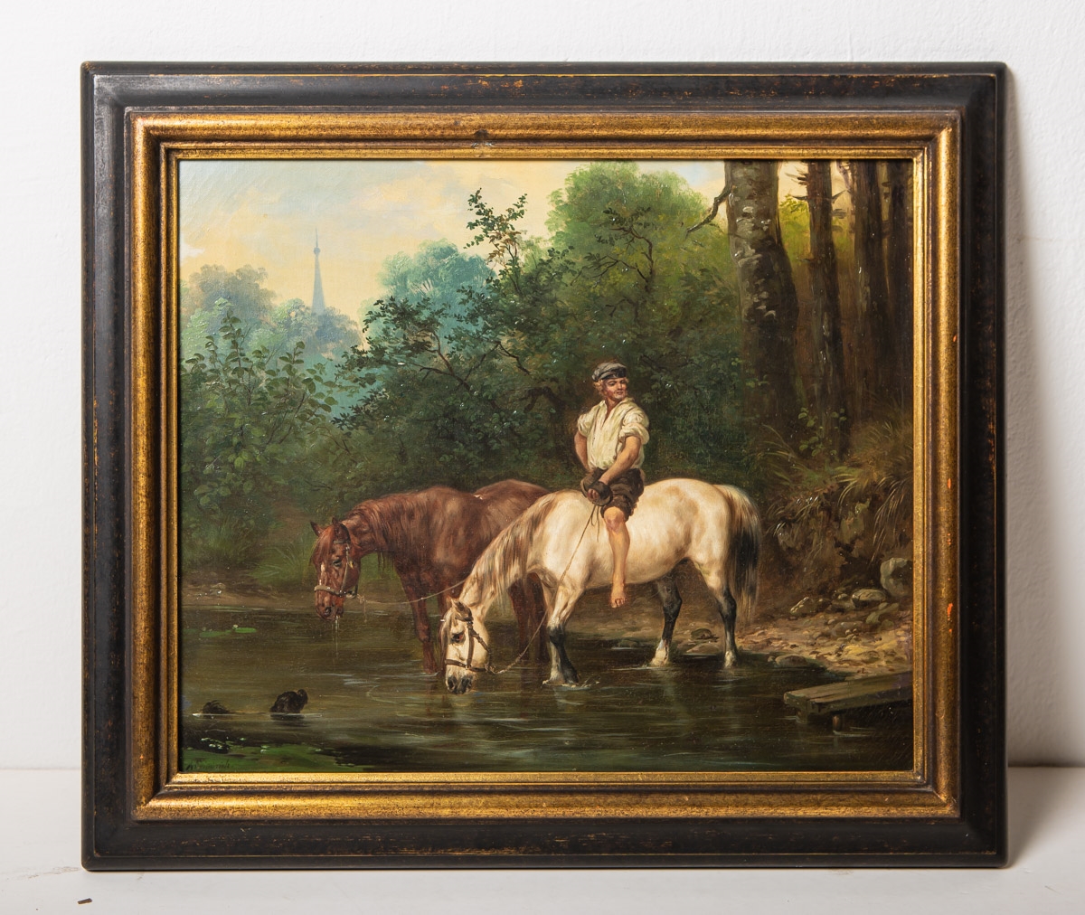 Gustav Adolf Friedrich | Porträt eines Mädchens (1862) | MutualArt