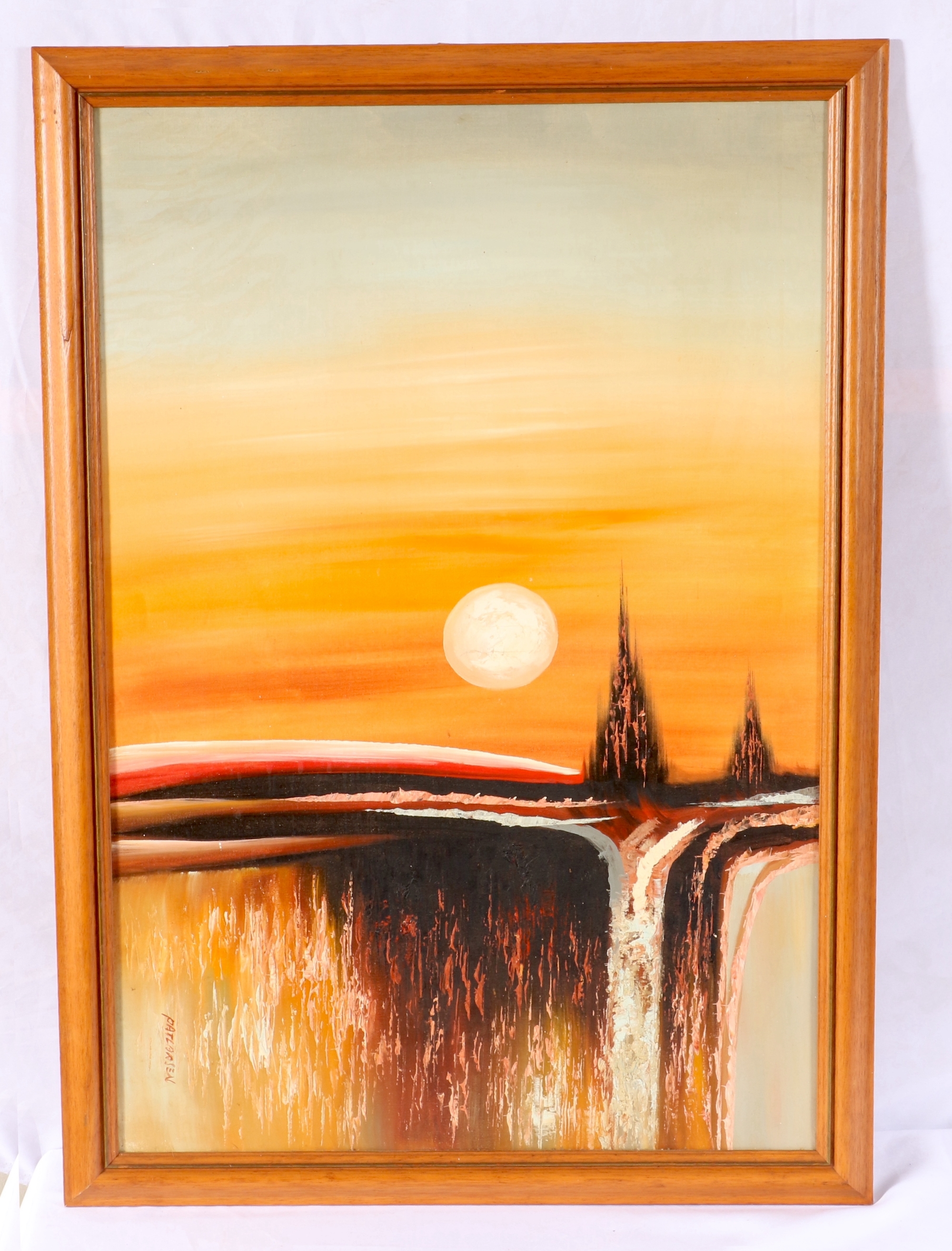 Pat Larsen | ABSTRACT LUNAR SCAPE | MutualArt