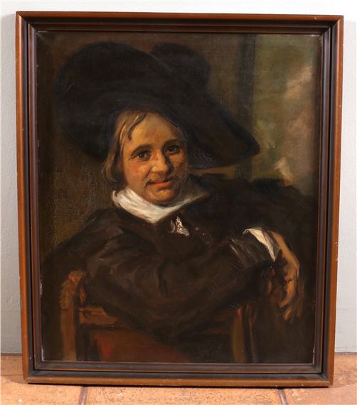 Frans Hals | PORTRAIT OF A LAUGHING GENTLEMAN | MutualArt