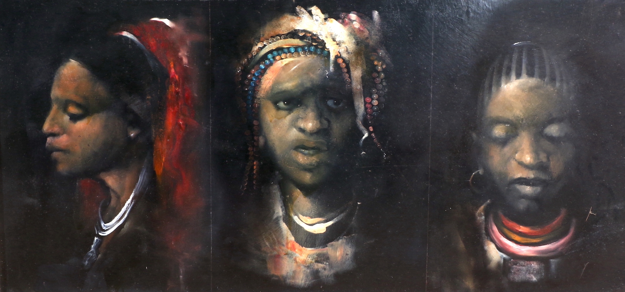 South African School, 20th Century | AFRICAN TRIBAL PORTRAITS | MutualArt