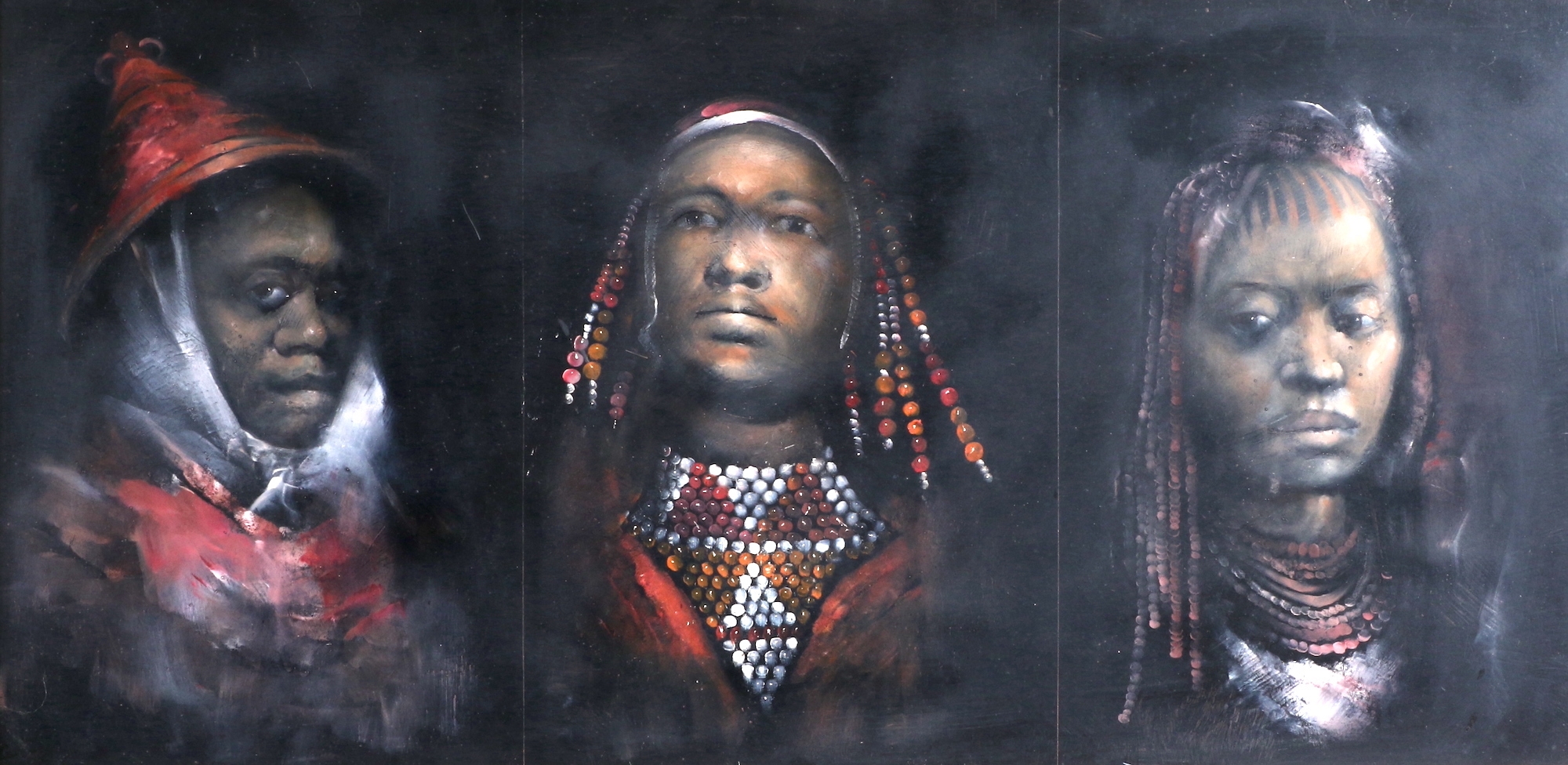 South African School, 20th Century | AFRICAN TRIBAL PORTRAITS | MutualArt