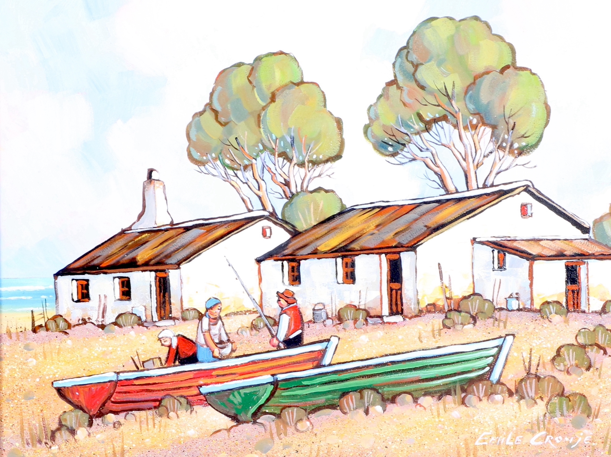 Emile Cronje | CAPE FISHER COTTAGES | MutualArt