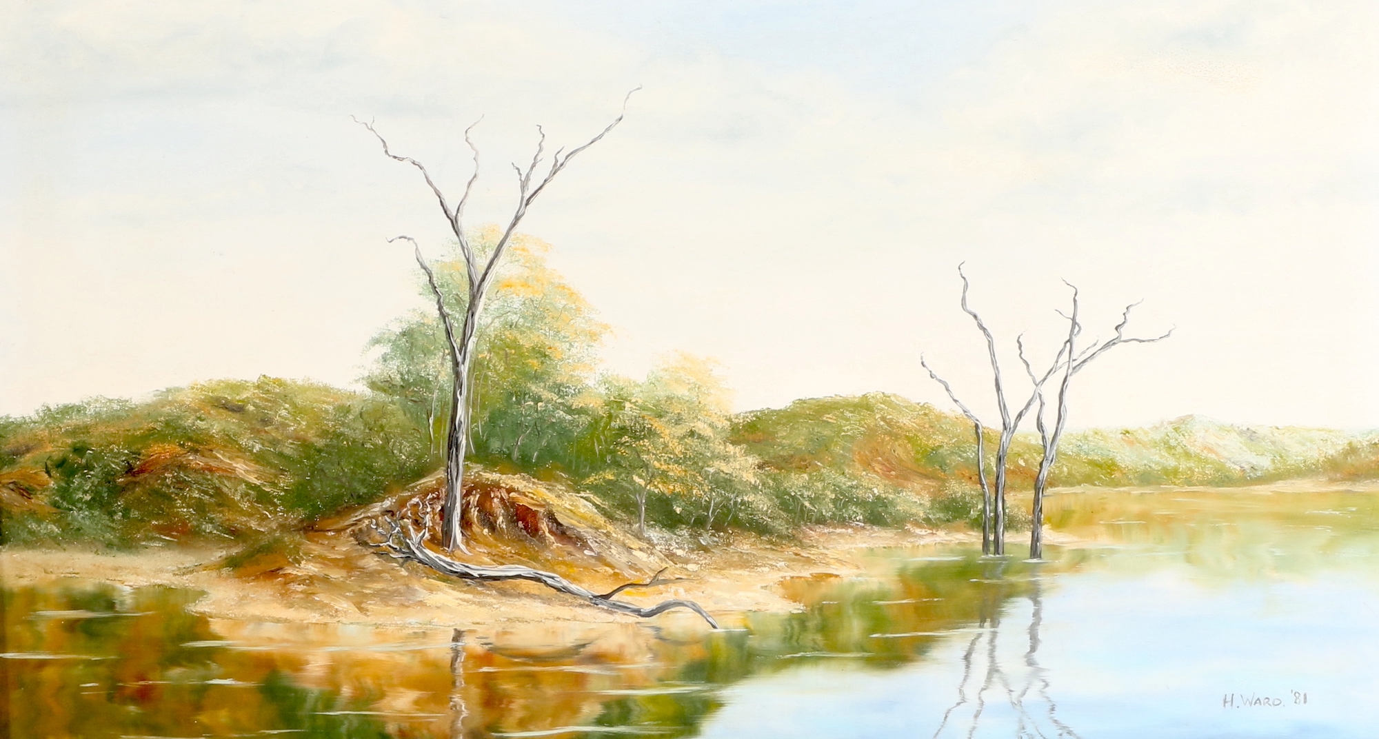 H. Ward | RIVERBANK | MutualArt
