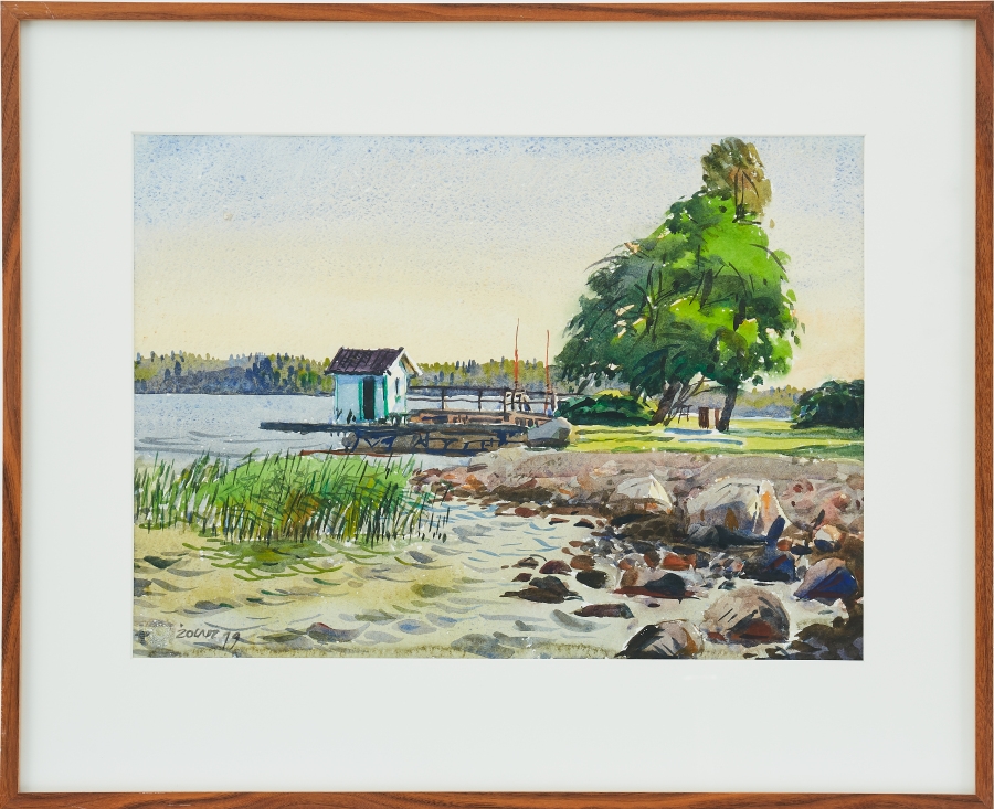 Stanislaw Zoladz | Det vita båthuset (19) | MutualArt