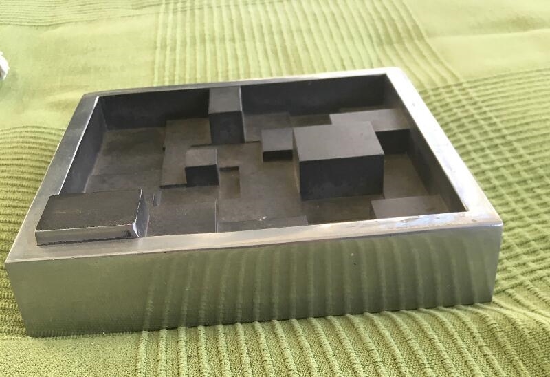Max Seidenfaden | An aluminium wall relief | MutualArt
