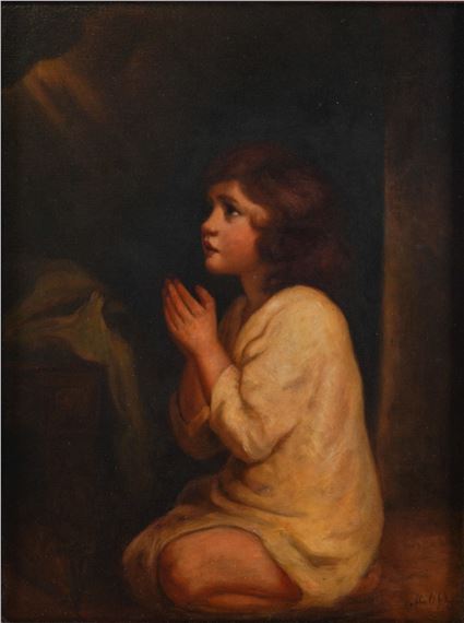 Sir Joshua Reynolds | The Infant Samuel at Prayer | MutualArt