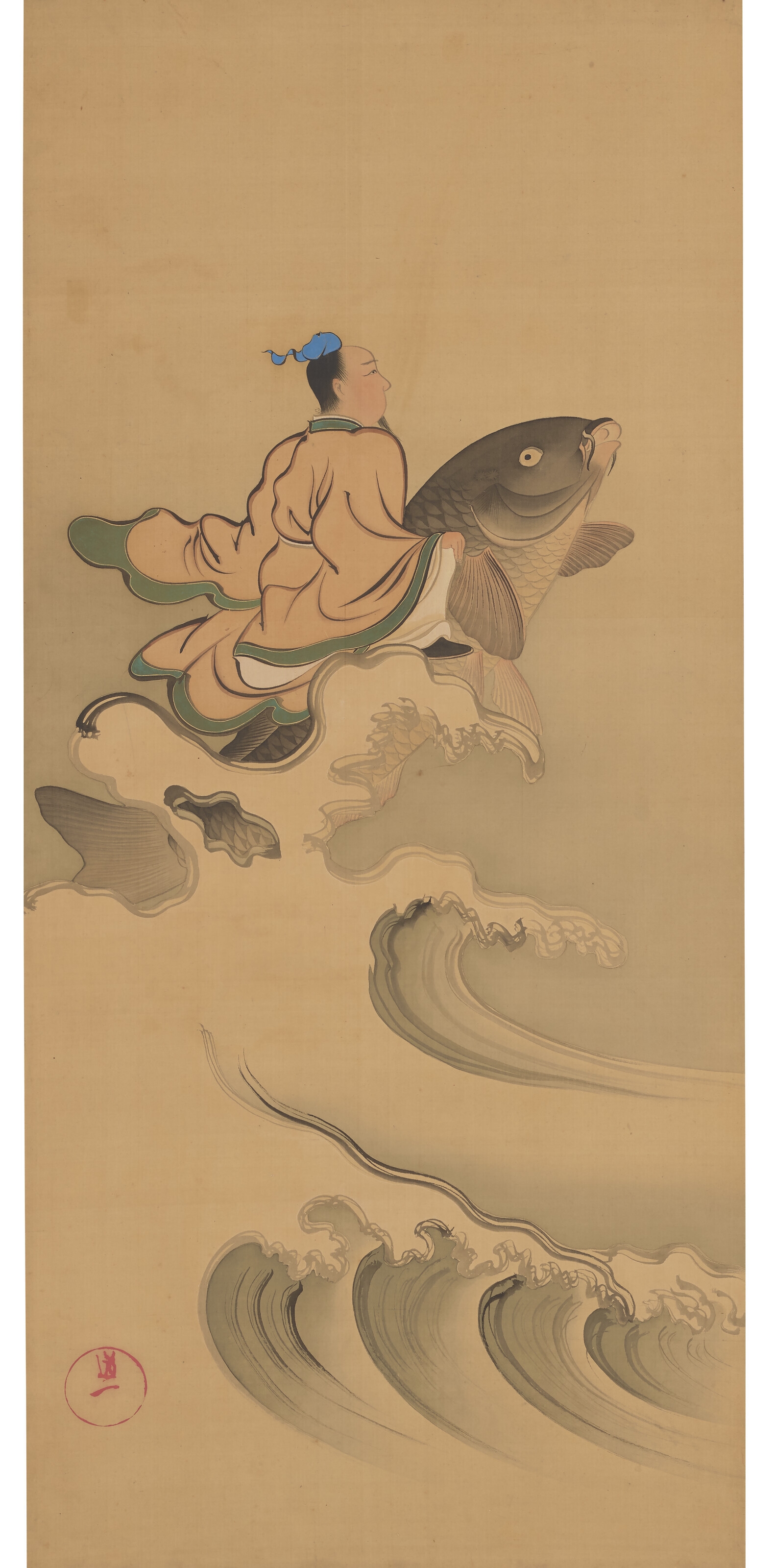 Sakai Hoitsu | Kinko sennin (The Immortal Qin'gao) | MutualArt