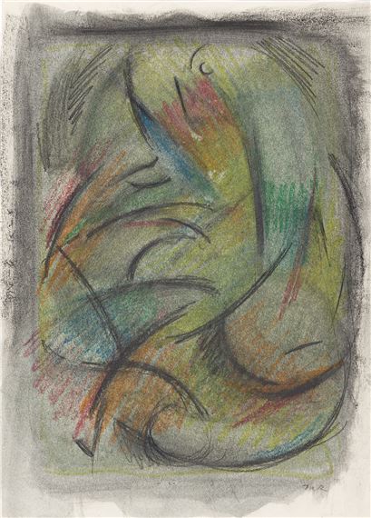 Morgan Russell | Woman in Repose. (1915 - 1920) | MutualArt