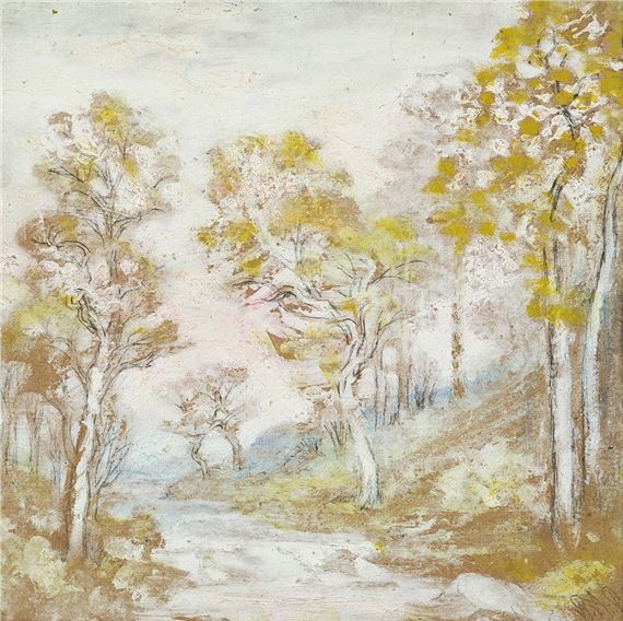 Ralph Albert Blakelock | Distant Trees | MutualArt