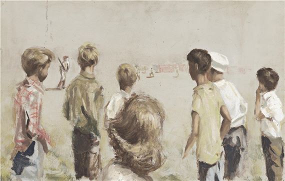 Robert R. Bliss | Baseball Field. | MutualArt